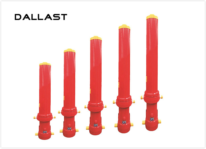 Customized Single Acting Hydraulic RAM for Agricultural Dump Truck ...
