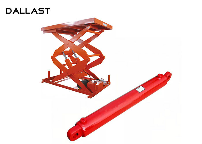 Ultra Thin Scissor Lift Standard Compact Hydraulic Hoist Cylinder with ...