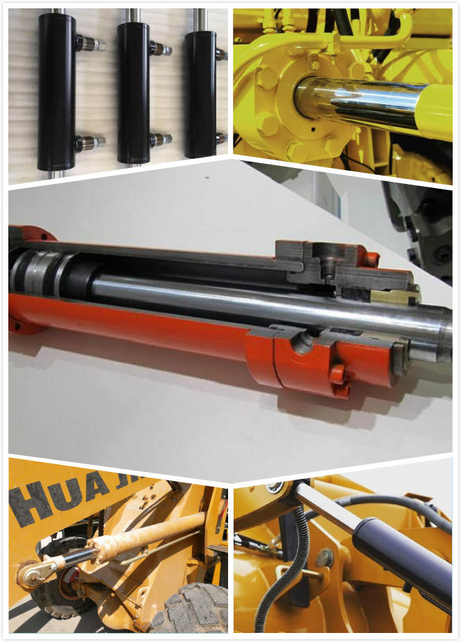 ISO9001 2008 Double Acting Hydraulic Cylinder Industrial Excavator Arm ...
