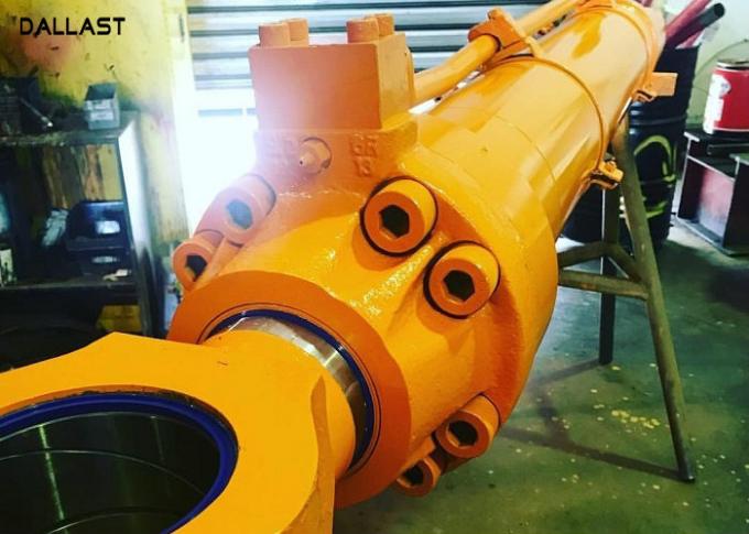 Alloy steel Industrial Hydraulic Cylinder Telescopic Piston Double ...